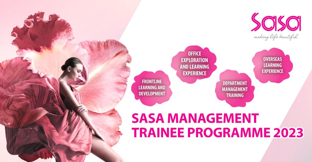 SASA MANAGEMENT TRAINEE PROGRAMME 2023