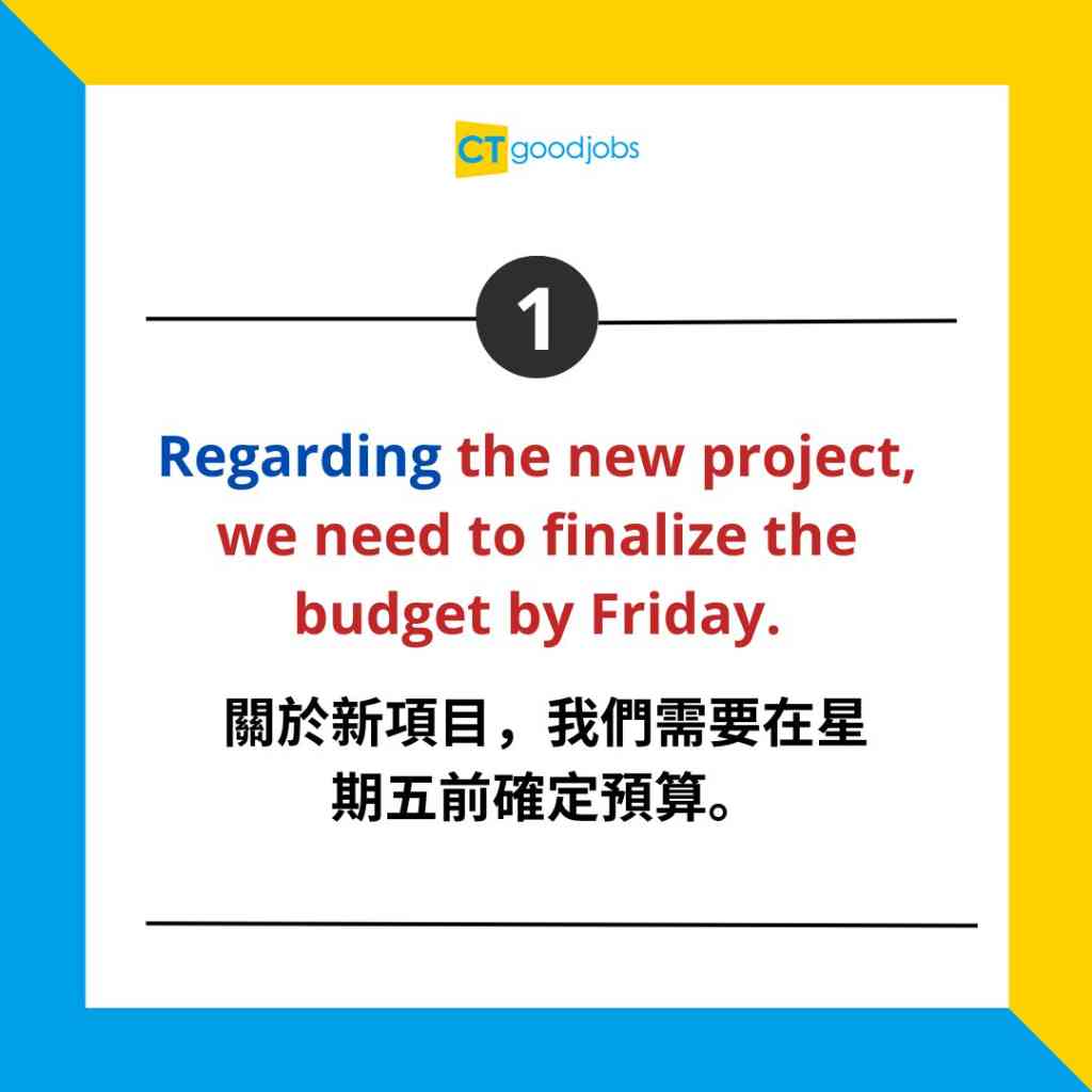 【職場英語】「Regarding」、「In terms of」及「As for」如何運用？學習10個表示「關於」或「至於」的詞彙引出話題