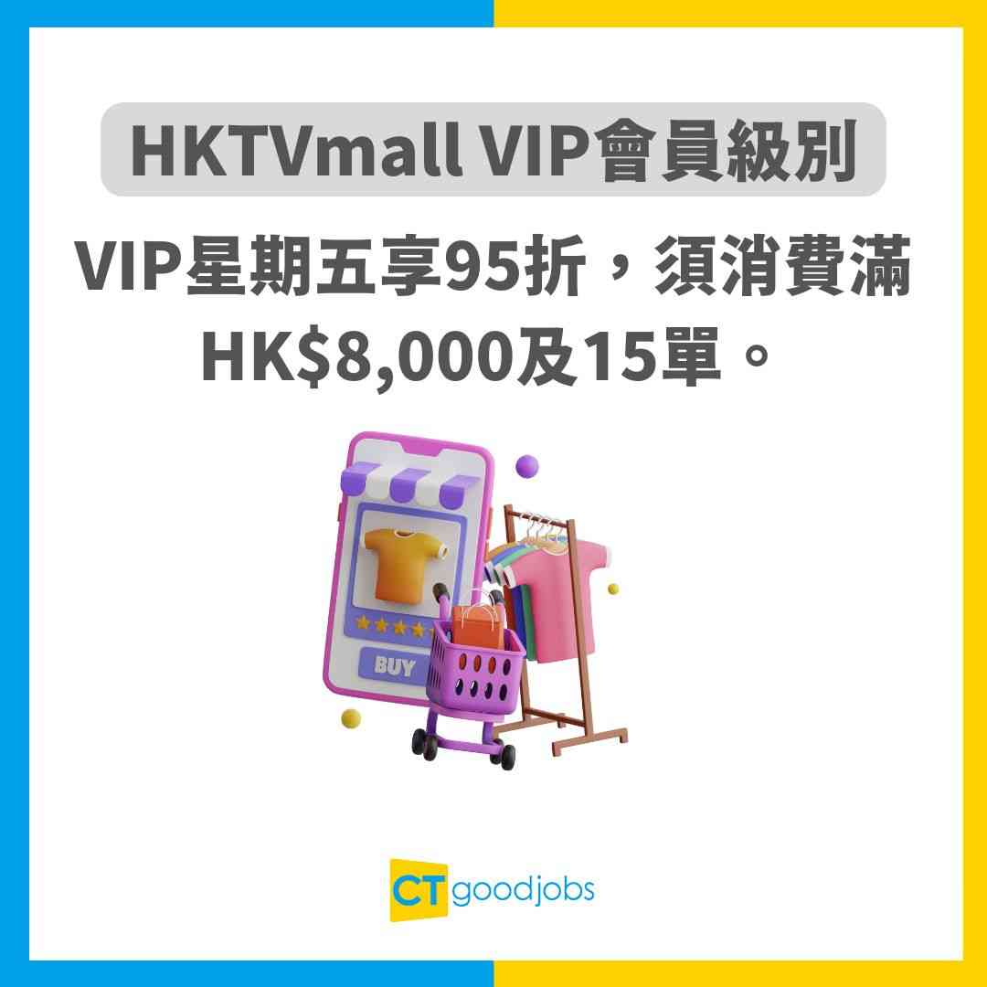 【HKTVmall信用卡優惠2025】逢星期四95折！有信用卡全年均享5%優惠