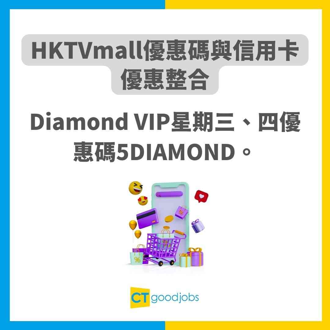 【HKTVmall信用卡優惠2025】逢星期四95折！有信用卡全年均享5%優惠